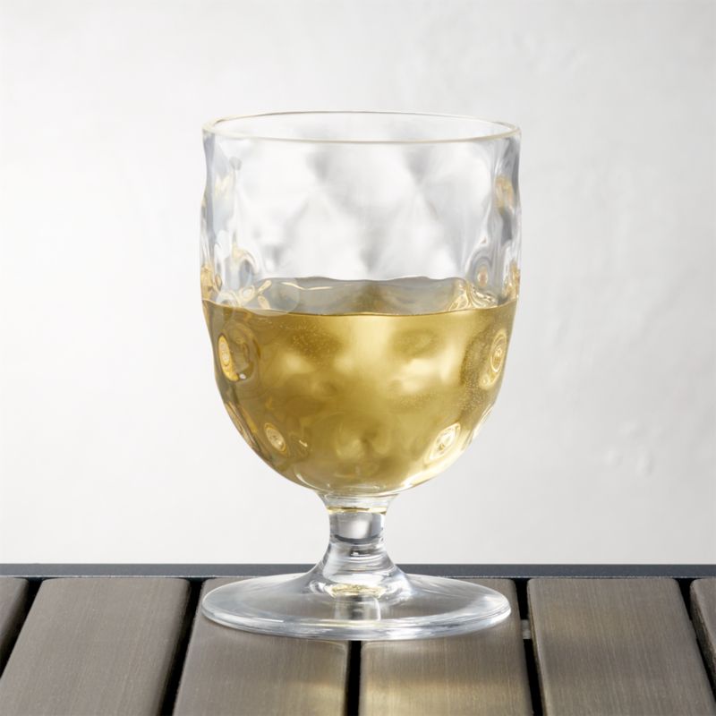 Chill Acrylic Wine Glass Crate And Barrel