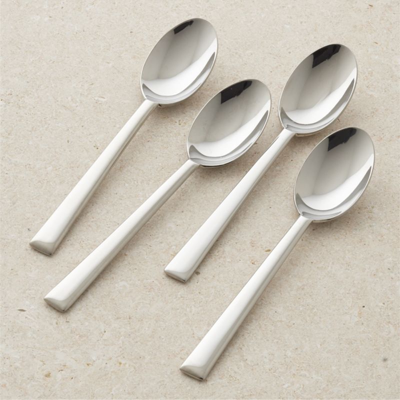 Set Of 4 Mix Tablespoons Crate And Barrel