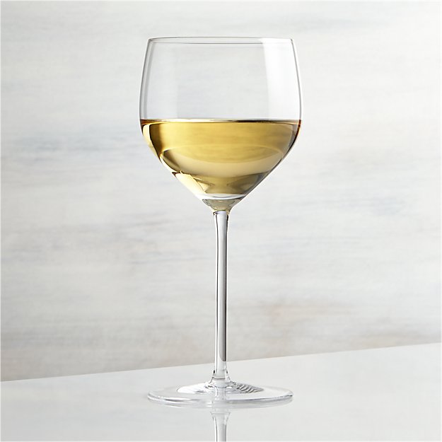 Vineyard 15 Oz Chardonnay Wine Glass Crate And Barrel