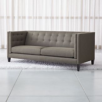 Button Tufted Sofas | Crate and Barrel