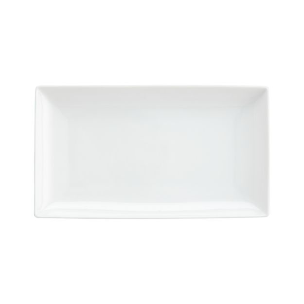 Rectangular Appetizer Plate + Reviews | Crate and Barrel