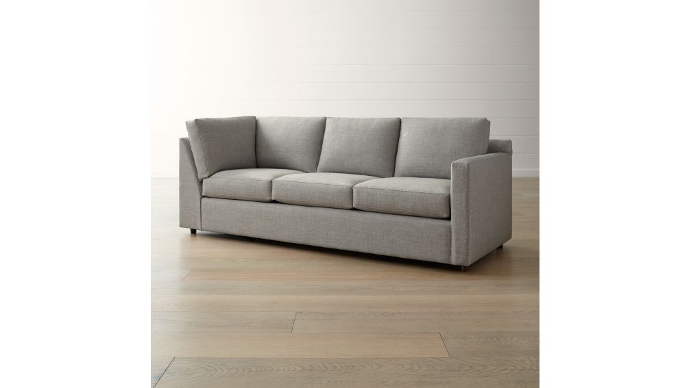 Barrett Right Arm Corner Sofa + Reviews | Crate and Barrel