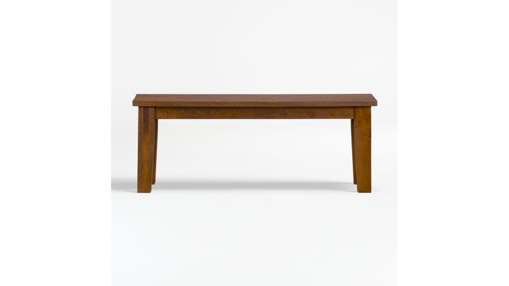 Basque Honey 48" Bench + Reviews | Crate and Barrel Canada
