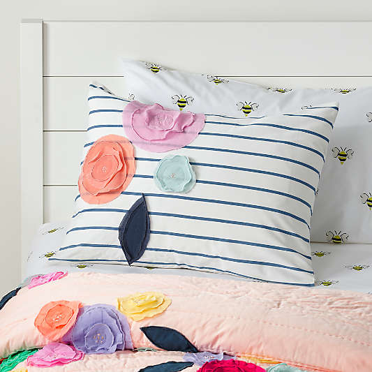 Applique Cotton Bedding | Crate and Barrel