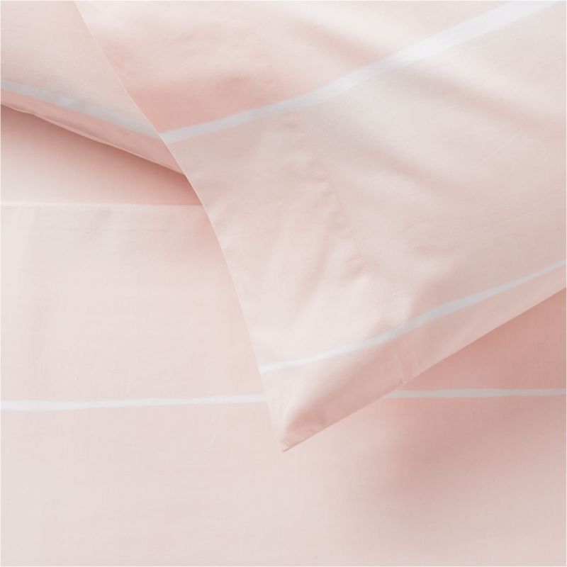 Organic Brushstroke Twin Sheet Set + Reviews | Crate and Barrel