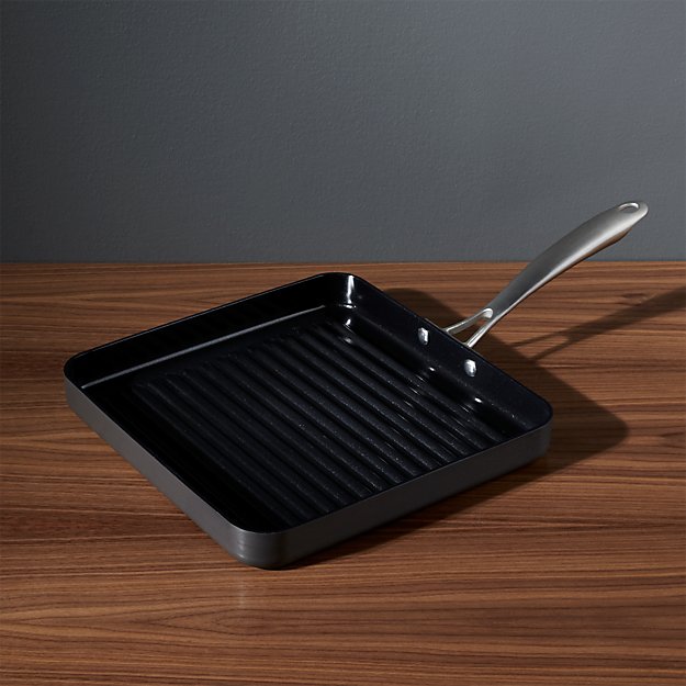 Square Cuisinart Grill Pan | Crate and Barrel Square Cuisinart Grill Pan | Crate and Barrel