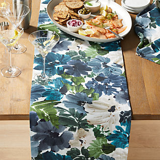 Table Runners: Linen, Cotton & Polyester | Crate and Barrel