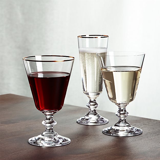 French Wine Glasses Crate And Barrel