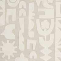 Geometric Cutout Ivory Wool Kids Area Rug 5'x8' | Crate & Kids