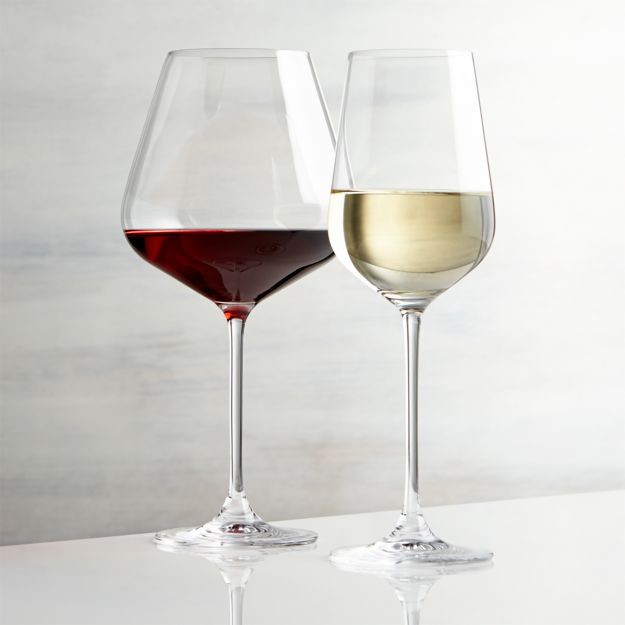 Hip Large Red Wine Glass And Reviews Crate And Barrel