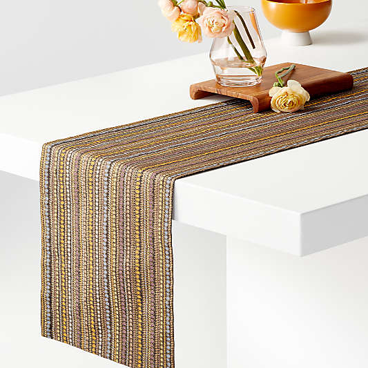 Table Runners: Linen, Cotton & Polyester | Crate and Barrel