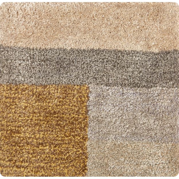 Kirk Color Block Rug Swatch + Reviews | Crate and Barrel