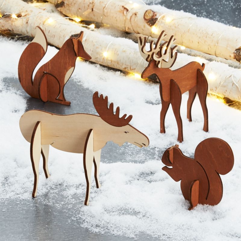 Laser-Cut Animals | Crate and Barrel