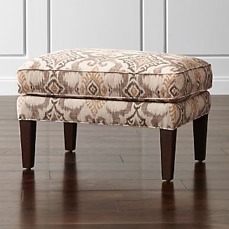 Fabric Ottomans | Crate and Barrel