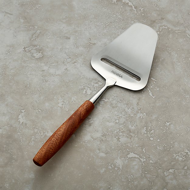 Mahogany Handle Cheese Plane | Crate and Barrel