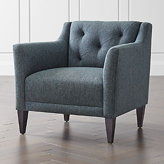 Tufted Back Chairs | Crate and Barrel