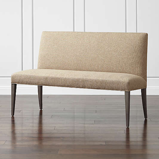 Upholstered Dining Benches Crate And Barrel