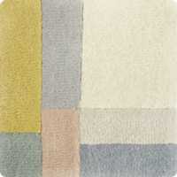 Neutral Colorblock Border Geometric Kids Rug 5x8 + Reviews | Crate & Kids