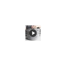 Staub Stackable Graphite Grey 4-Piece Cookware Set + Reviews | Crate ...