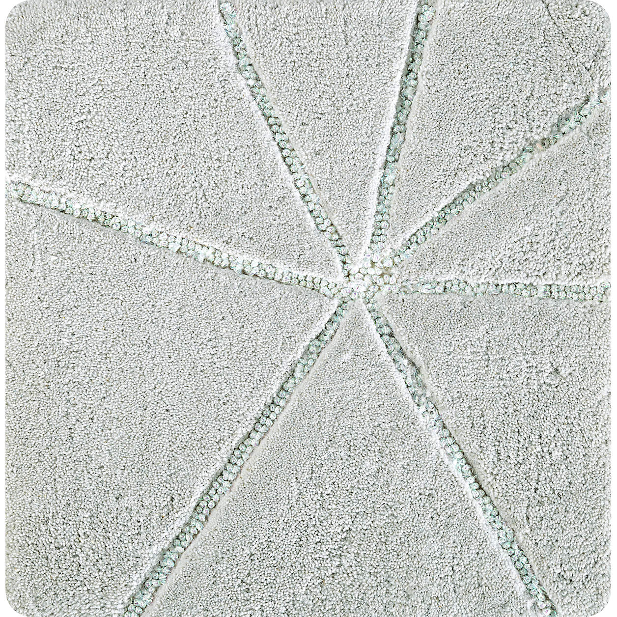 Crystal Mosaic Grey Rug Swatch + Reviews | Crate and Barrel