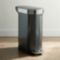 simplehuman 45-Liter Black Slim Trash Can + Reviews | Crate and Barrel