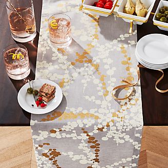 Table Runners: Linen, Cotton & Polyester | Crate and Barrel