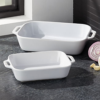 White Bakeware | Crate and Barrel