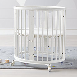 Stokke Convertible Sleepi White Mini Crib Extension Kit + Reviews ...
