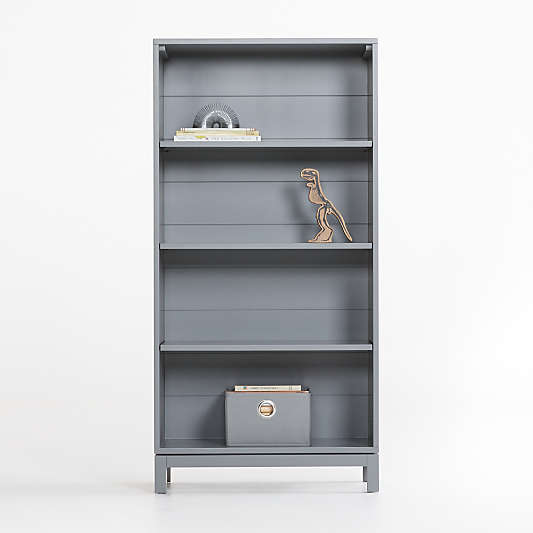 Grey Bookcases | Crate and Barrel