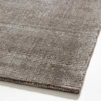 Vaughn Performance Wool-Blend Handwoven Grey Area Rug 8'x10' + Reviews ...
