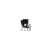 Laredo Black Leather Dining Chair + Reviews | Crate & Barrel Canada