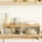 Yamazaki Tosca Large White Wood-Top Stackable Kitchen Rack + Reviews ...