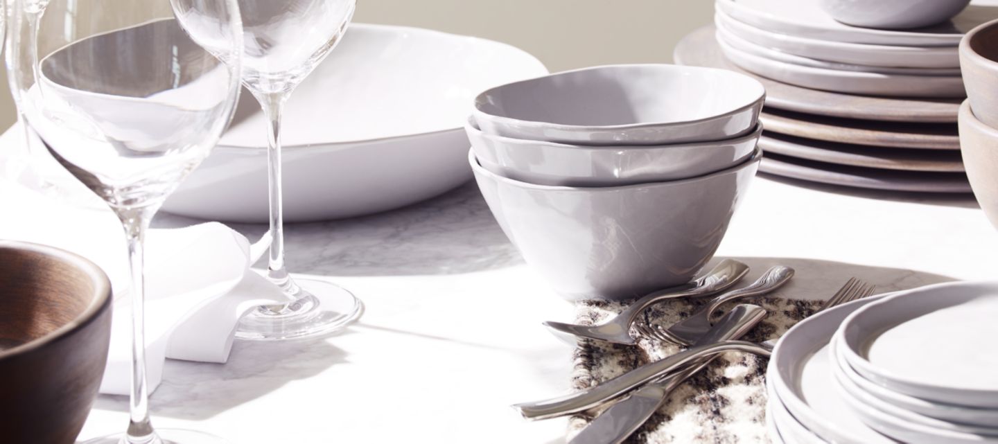 Tableware & Bar: Plates, Glasses, & More | Crate and Barrel