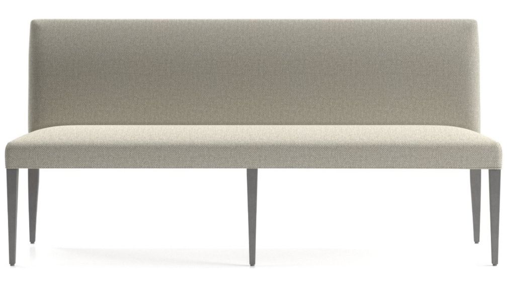 Miles 76" Upholstered Grand Dining Banquette Bench + Reviews | Crate ...
